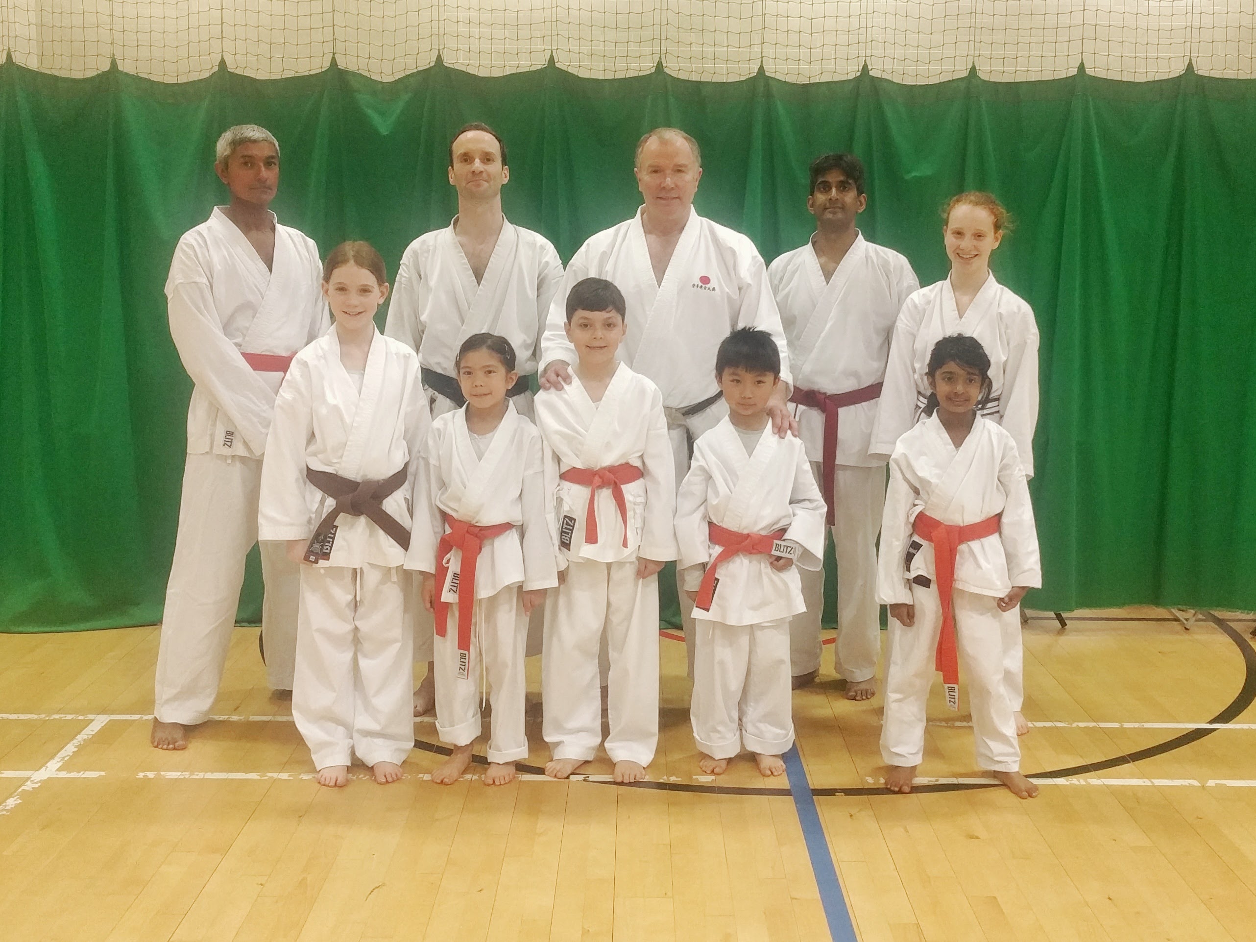 Training & grading with Sensei Frank Brennan, 30 April 2017 – Senshi Karate