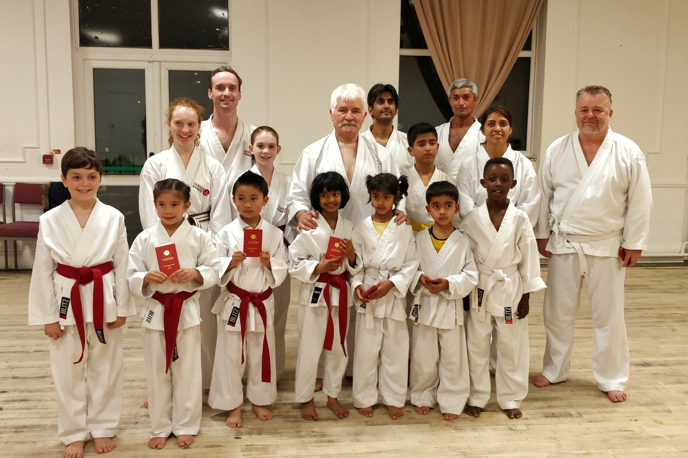 Training & grading with Sensei Bob Rhodes, 18 October 2017 – Senshi Karate