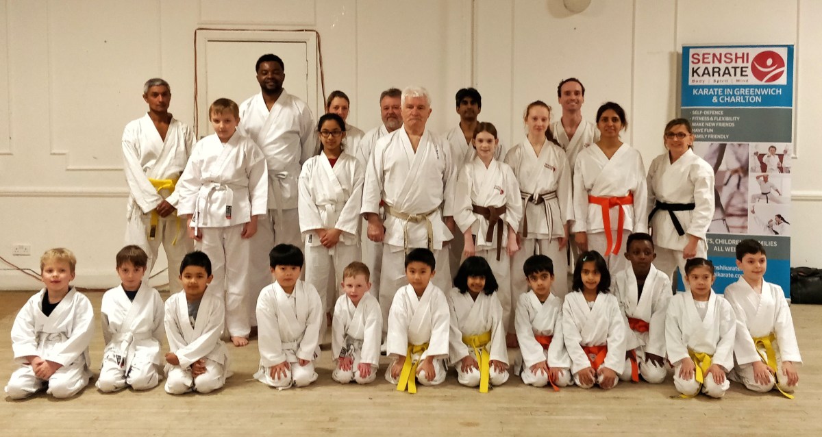 Training & grading with Sensei Bob Rhodes, 21 February 2018 – Senshi Karate