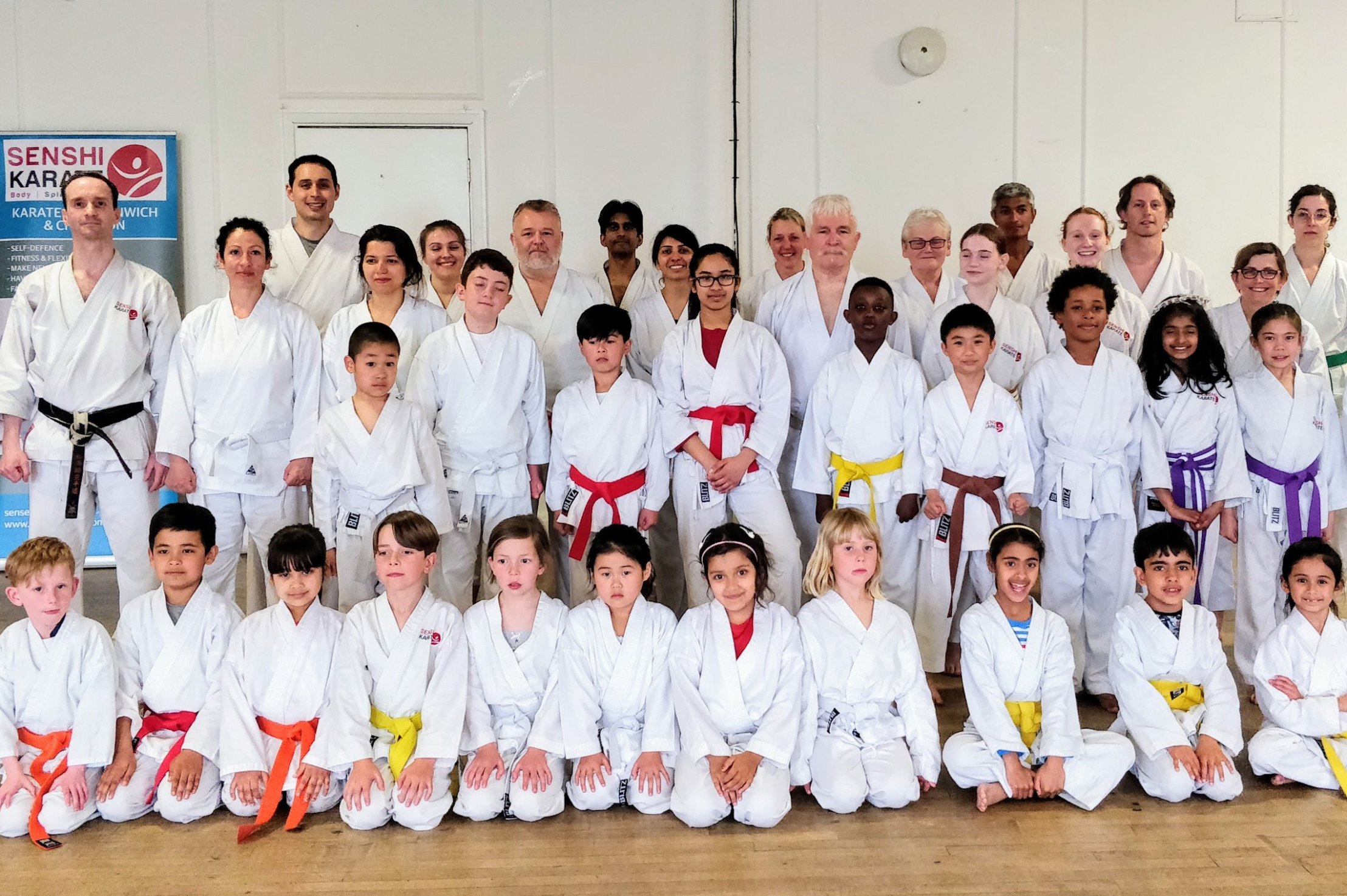Training & grading with Sensei Bob Rhodes, 1 May 2019 – Senshi Karate