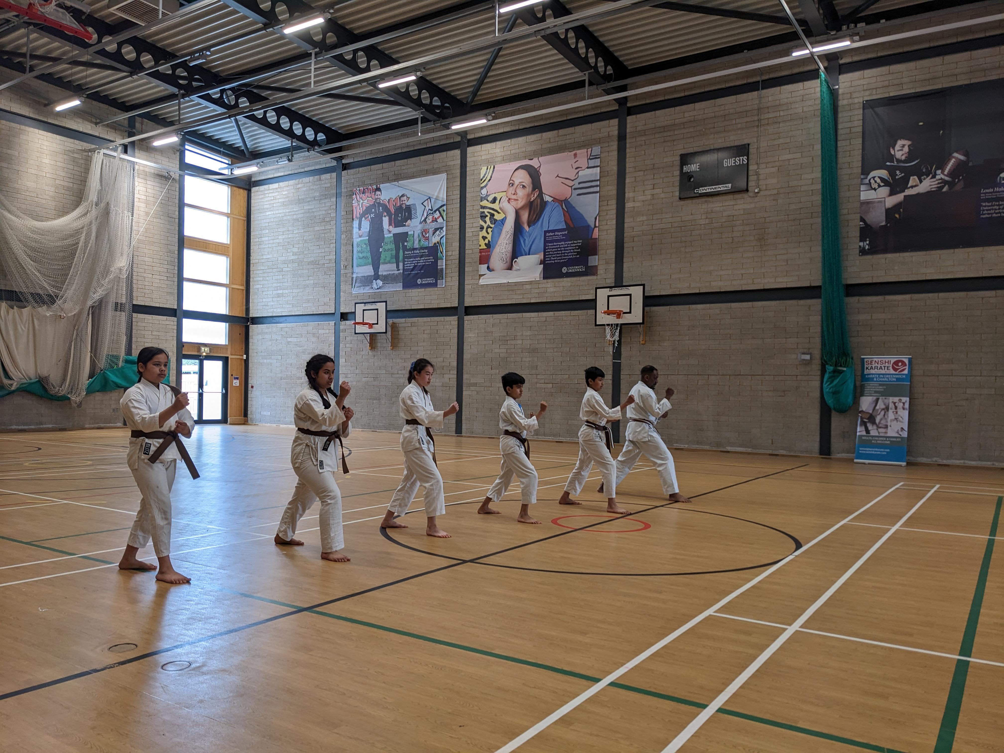 Training & kyu grading with Sensei Sam Birch, 3 June 2023 – Senshi Karate