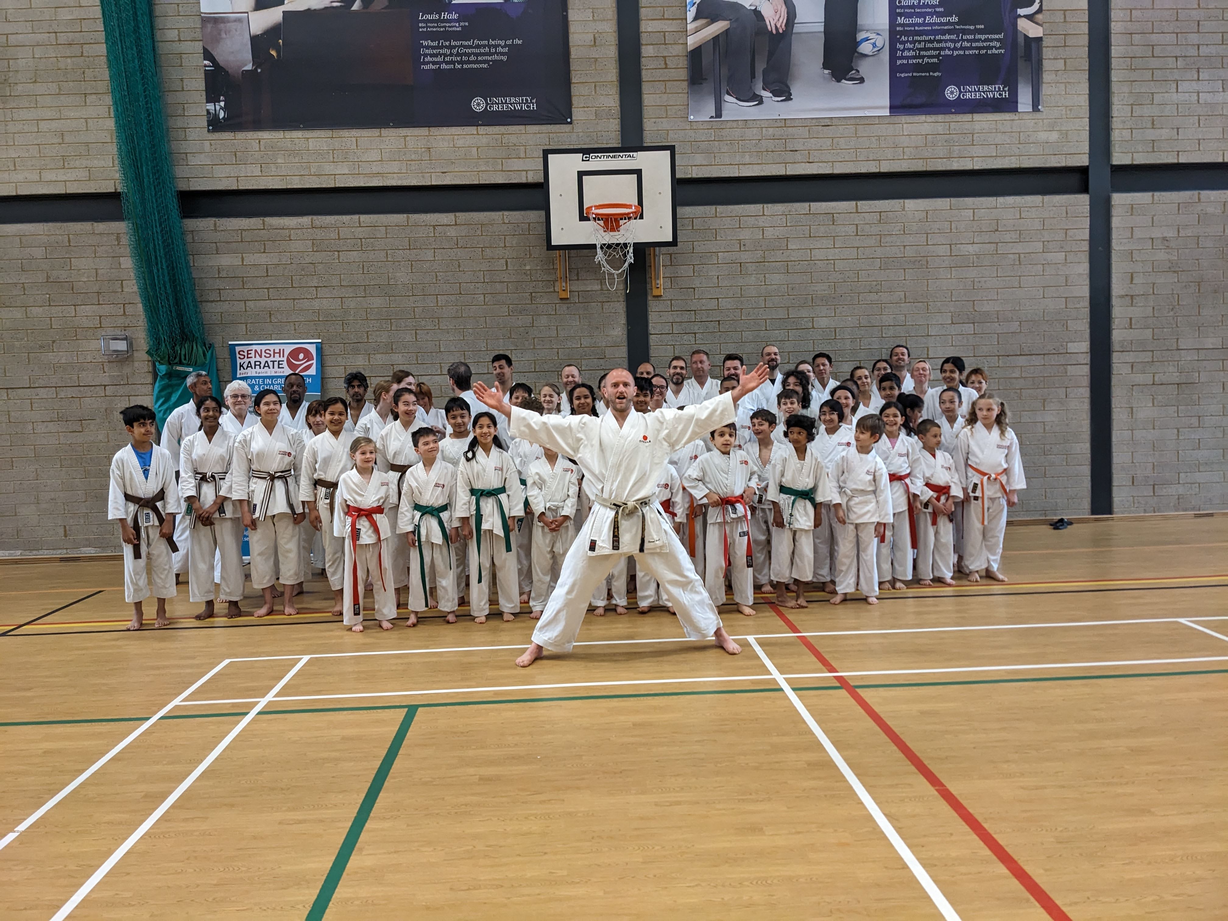 Training & kyu grading with Sensei Sam Birch, 3 June 2023 – Senshi Karate