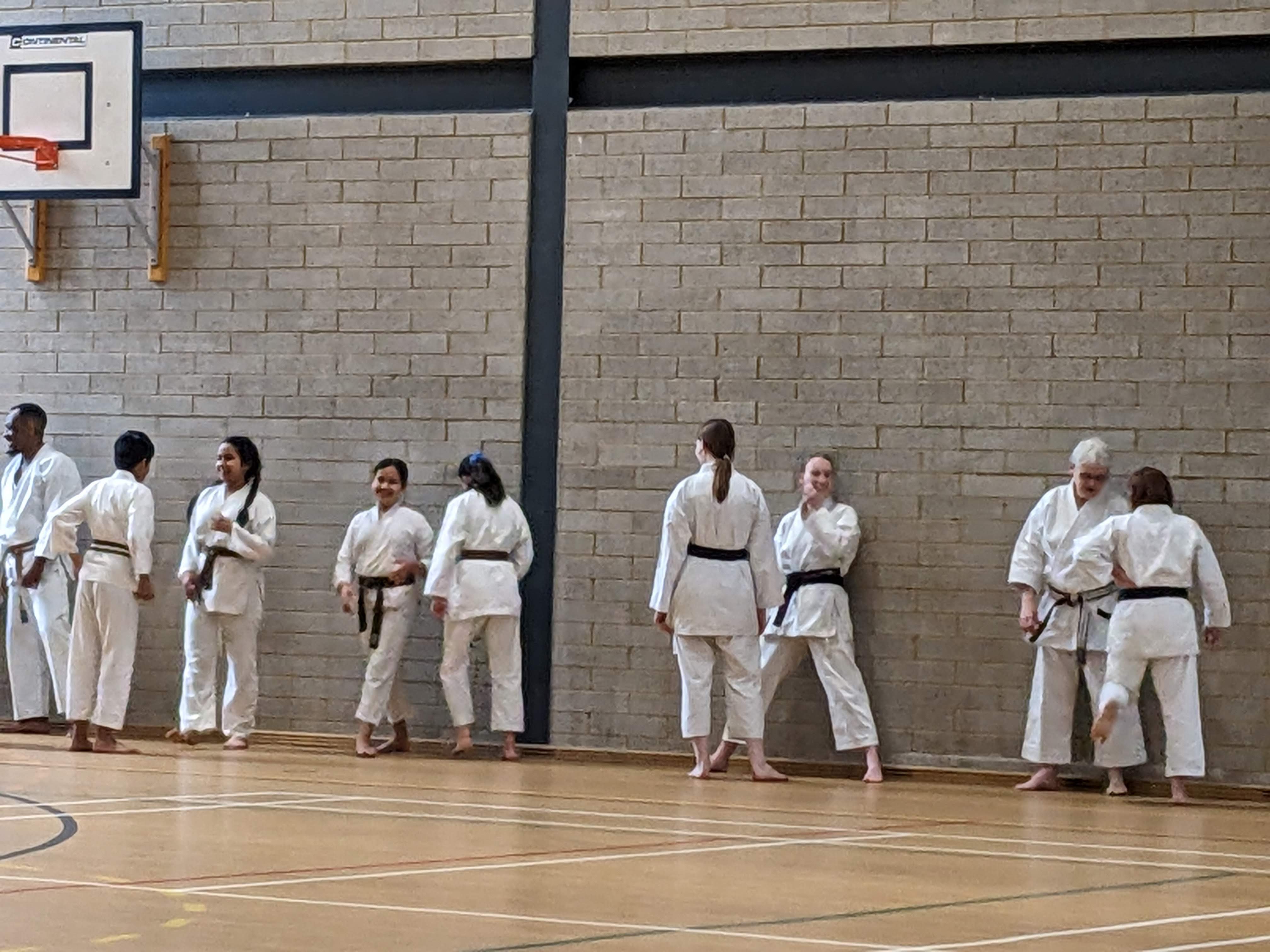 Training & kyu grading with Sensei Sam Birch, 3 June 2023 – Senshi Karate